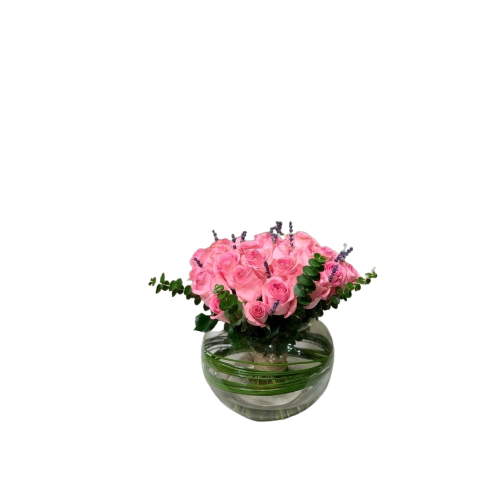 Funtok | vase bink roses